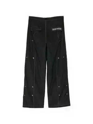 COUNTY OF MILAN Wide Leg Snap Trousers