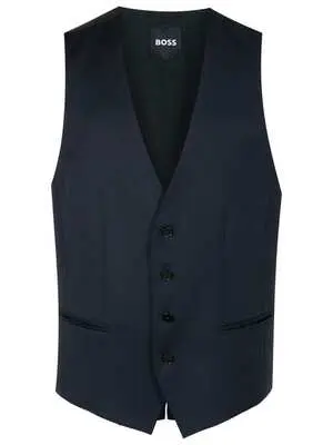 Boss V Neck Vests For Men