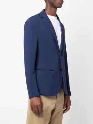 DANIELE ALESSANDRINI Fitted Single-breasted Button Blazer