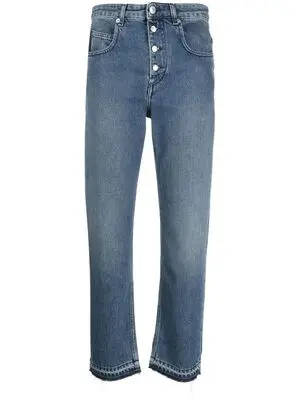 MARANT ETOILE Beldon Straight-leg Jeans - Blue