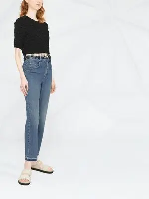 MARANT ETOILE Beldon Straight-leg Jeans - Blue