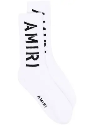 Amiri Logo-print Socks