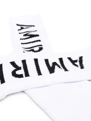 Amiri Logo-print Socks