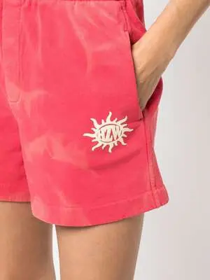 HOLZWEILER Tie-dye Cotton Shorts