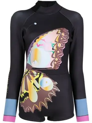 Cynthia Rowley Long-sleeve Wet Suit