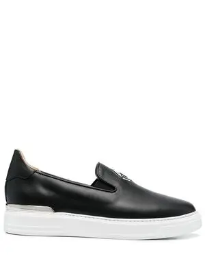 Philipp Plein Hexagon-logo Slip-on Sneakers
