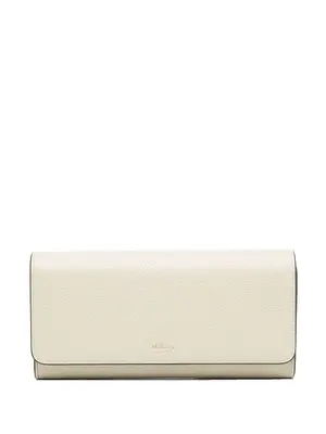 Mulberry Continental Classic Grain Wallet - White