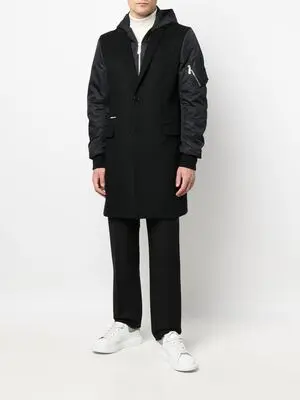 Philipp Plein Zip-up Hooded Coat