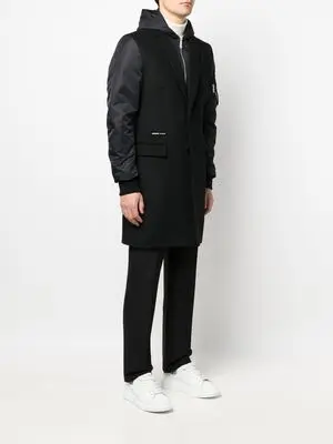 Philipp Plein Zip-up Hooded Coat