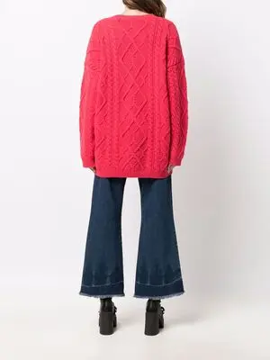 Stella McCartney Aran Knit Crew Neck Jumper