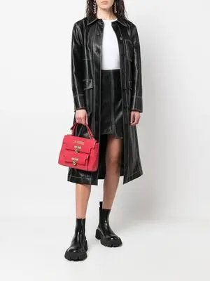 Moschino Crocodile-embossed Tote Bag