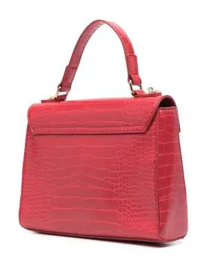 Moschino Crocodile-embossed Tote Bag