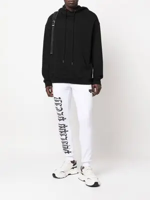 Philipp Plein Gothic Plein Cotton Track Pants