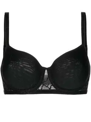 Wacoal Lace-detail Clasp-fastening Bra - Black