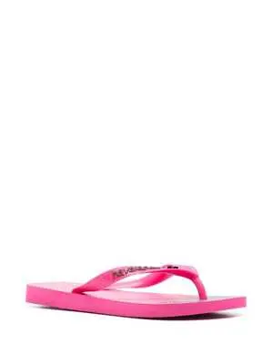 ROTATE BY BIRGER CHRISTENSEN Logo-print Flat Flip-flops