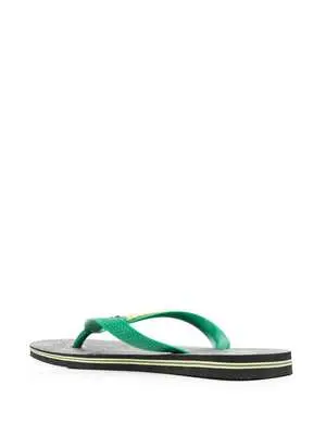 ROTATE BY BIRGER CHRISTENSEN Snakeskin-print Flip Flops