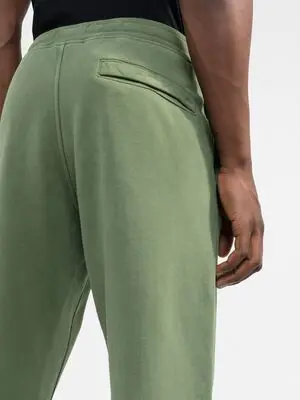 Stone Island Tapered Fleece Track Trousers - Green