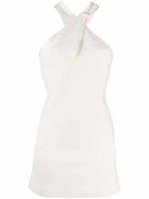 COURREGES Halterneck Mini Dress