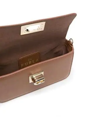 Furla Logo Plaque Satchel Bag