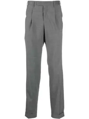 PT TORINO Tapered-leg Tailored Trousers - Grey
