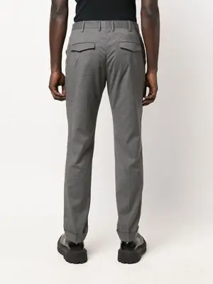 PT TORINO Tapered-leg Tailored Trousers - Grey