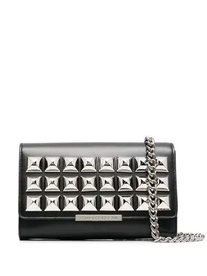 Philipp Plein Stud-embellished Leather Crossbody Bag
