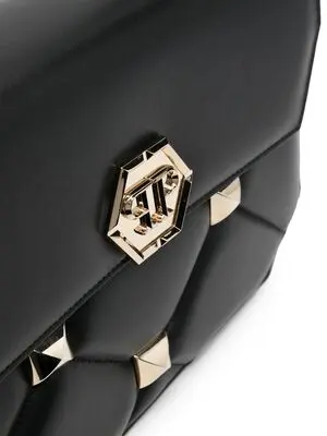 Philipp Plein Logo Stud-embellished Tote Bag