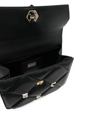 Philipp Plein Logo Stud-embellished Tote Bag