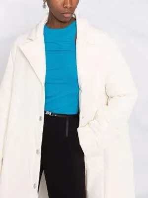Nina Ricci Taffeta Padded Cocoon Coat