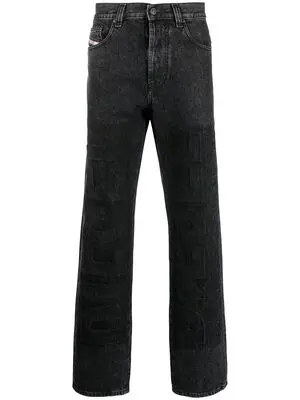 DIESEL® 2010 Straight-cut Jeans - Black