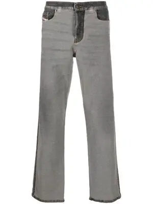 DIESEL® D-viker Straight-leg Jeans - Grey