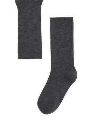 Brunello Cucinelli Fine-knit Socks - Grey