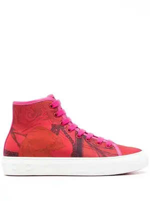 Ferragamo High Top Sneakers For Women