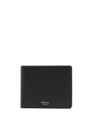 Mulberry Eight Card Classic Grain Wallet - Black