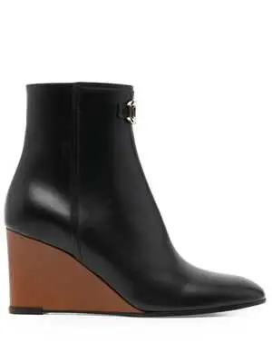 Ferragamo Round Toe Booties