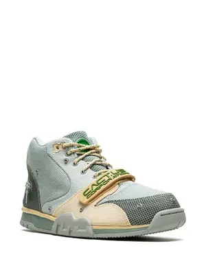Nike X Travis Scott Air Trainer 1 Sp Haze Sneakers - Grey