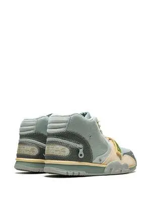 Nike X Travis Scott Air Trainer 1 Sp Haze Sneakers - Grey