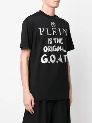 Philipp Plein Slogan-print Round Neck T-shirt