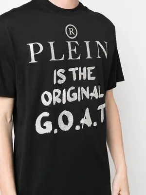 Philipp Plein Slogan-print Round Neck T-shirt