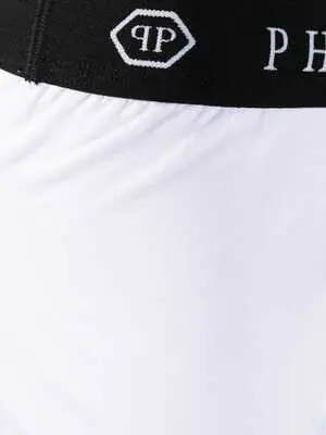 Philipp Plein Tm Graphic-print Boxers - White
