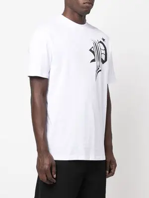 Philipp Plein Skull-print Detail T-shirt - White