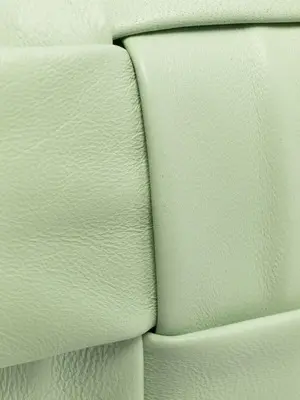 Philipp Plein Intertwined Leather Shoulder Bag - Green
