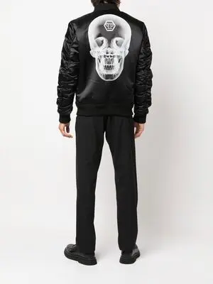 Philipp Plein Skull-print Bomber Jacket