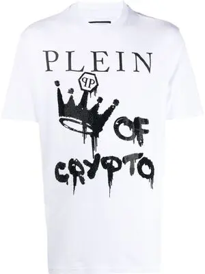Philipp Plein Graphic-print Short-sleeve T-shirt - White