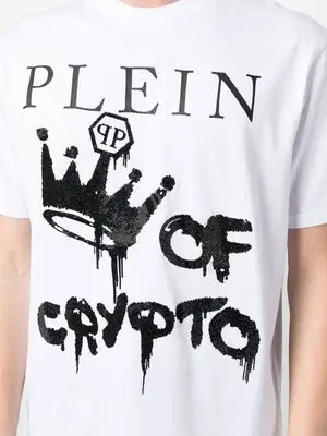 Philipp Plein Graphic-print Short-sleeve T-shirt - White