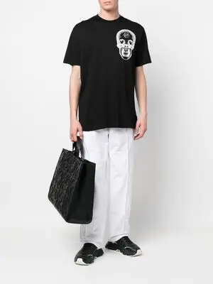 Philipp Plein Skull-print Short-sleeve T-shirt - Black