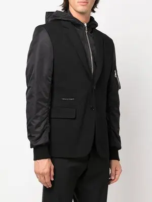 Philipp Plein Panelled Hooded Jacket