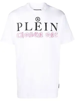Philipp Plein Logo-print Detail T-shirt - White