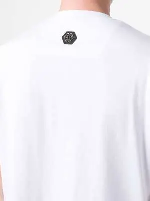 Philipp Plein Skull-print Short-sleeve T-shirt - White