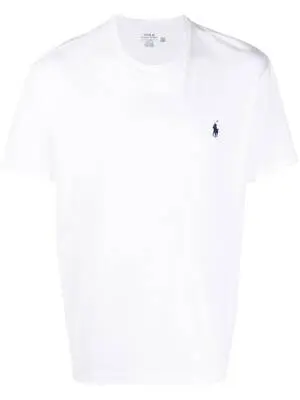 Polo Ralph Lauren Polo Pony-embroidered Short-sleeve T-shirt - White